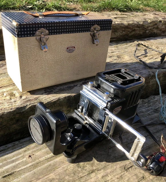 VINTAGE 1960'S ROMANSLIDE New Z 2" 35mm BAKELITE SLIDE PROJECTOR IN ...