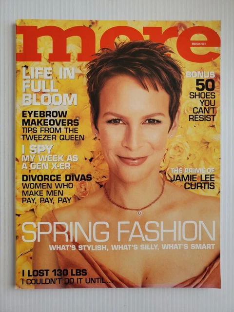 2001 PLUS MAG JAMIE LEE CURTIS Cheryl Ladd Amy Tan Nina Griscom Faye ...
