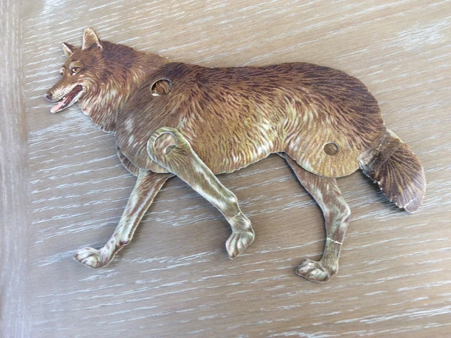ANTIQUE RAPHAEL TUCK Articulated Wolf No 46, From About 1900 £16.99 ...