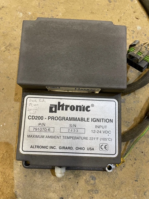 ALTRONIC CD 200, Zündsteuergerät, Zündung EUR 400,00 - PicClick DE