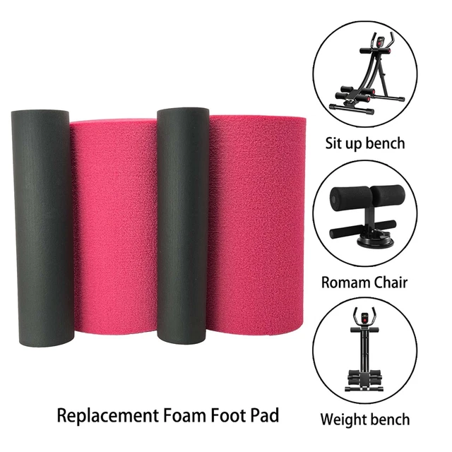 FOOT FOAM PADS Replacement for Leg Extension on For Weight Bench 2PCS ...
