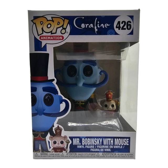 CORALINE MR BOBINSKY with Mouse Funko Pop #426 w Protector EUR 94,57 ...