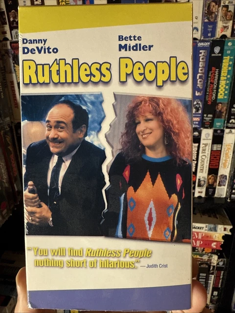 RUTHLESS PEOPLE 1986 VHS Rare LIKE NEW £17.71 - PicClick UK
