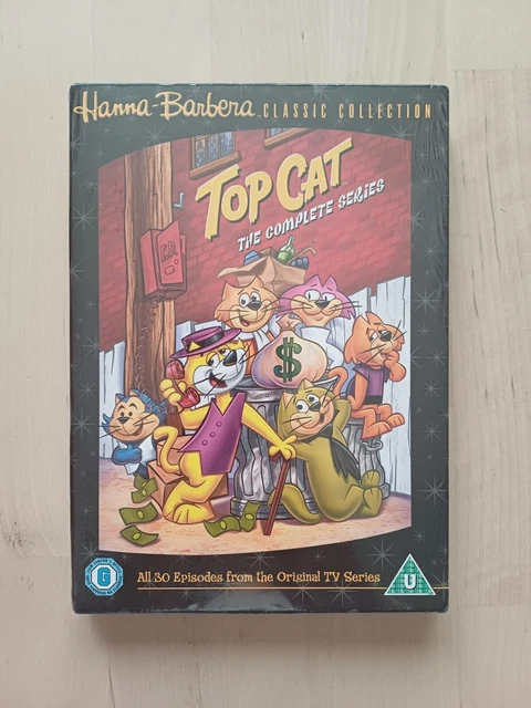 TOP CAT COMPLETE Collection Hanna Barbera 5 Disc Box Set DVD 2007 NEW ...
