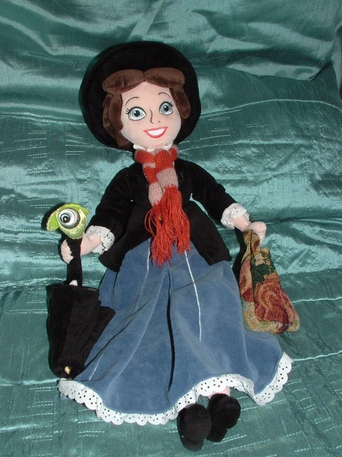 DISNEY STORE MARY Poppins 19" Large Plush Soft Doll Toy (A+) £11.99 ...