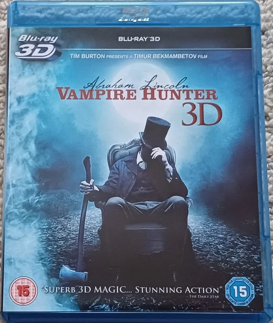 ABRAHAM LINCOLN VAMPIRE Hunter 3D Blu-Ray 3D Benjamin Walker EUR 3,92 - PicClick IT
