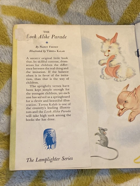 VINTAGE CHILDREN’S BOOK, 1945, The Look Alike Parade Great ...