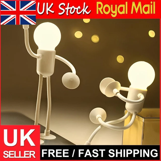 2-PACK CHANGEABLE SHAPE Funny Night Lights DIY Shape Night Lights Desk ...