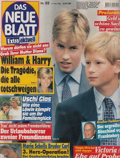 DAS NEUE BLATT Carl Schell,Ursula Andress,Melanie Rühmann,Marianne ...