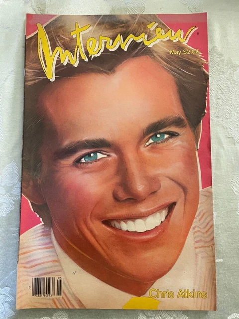 VINTAGE MAY 1983 Chris Atkins Andy Warhol's Interview Magazine NYC Fashion Art £27.56 - PicClick UK