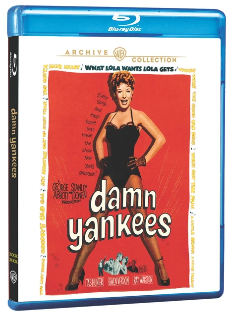 DAMN YANKEES (BLU-RAY) Gwen Verdon Elizabeth Howell Nathaniel Frey ...