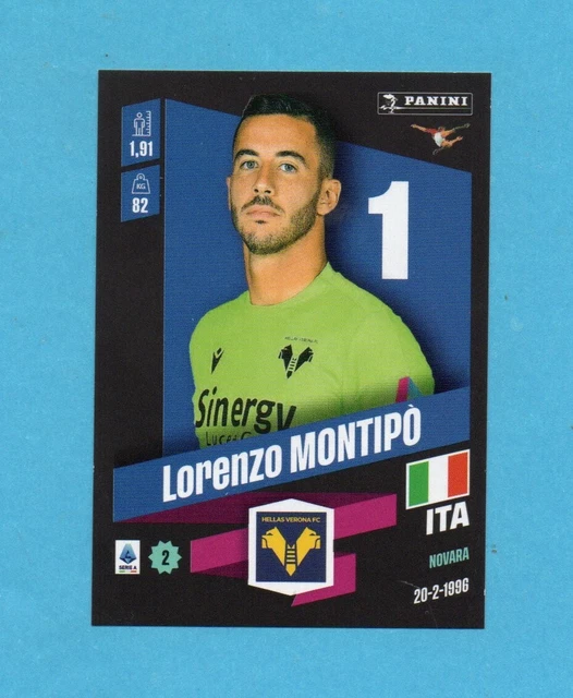 PANINI CALCIATORI 2022-2023-FIGURINA n. 142- MONTIPO' -HELLAS VERONA-NEW VELINA EUR 1,00 ...