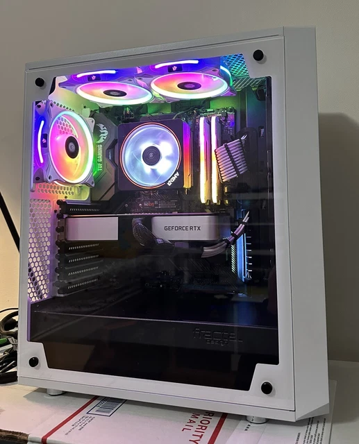 CUSTOM BUILT GAMING PC Ryzen 7 3800X 8 Core, RTX 3060-Ti FE, 16 GB DDR4 ...