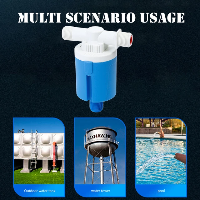 FLOATING BALL VALVE Automatic Shut-Off Water Level Regulator Valve(DN15 ...