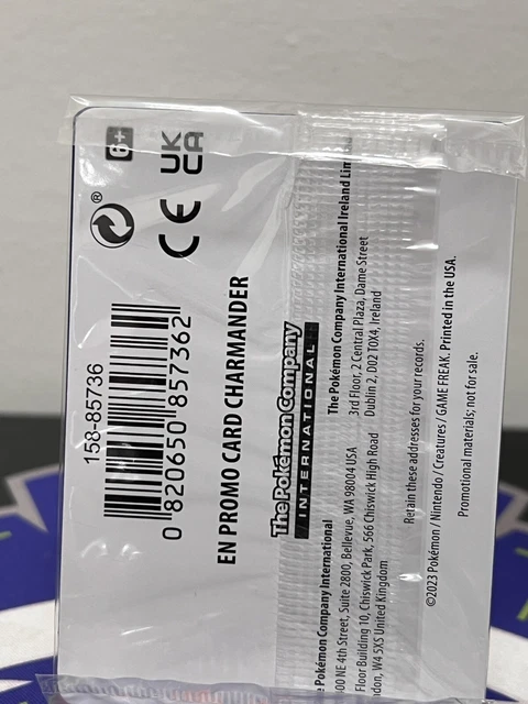 CHARMANDER 004/165 POKEMON 151 EB GAMES Stamp Promo Sealed EUR 50,64 ...