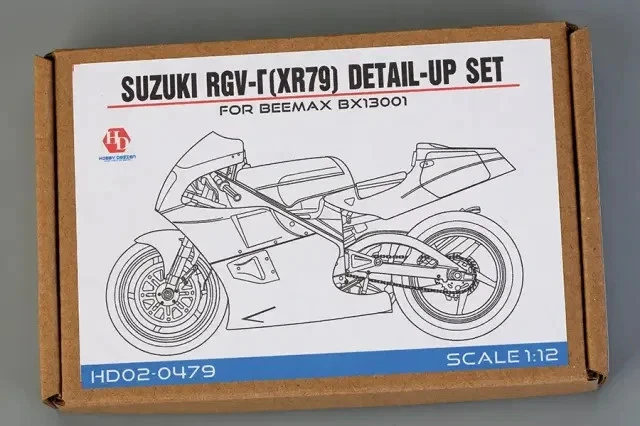 HOBBY DESIGN 1/12 Suzuki RGV-γ Detail Up Parts Set for PLATZ BEEMAX JP ...