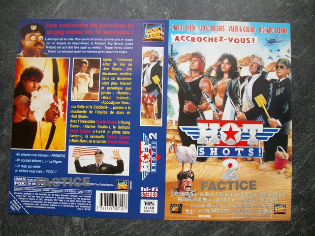 HOT SHOTS 2 / Jaquette Vhs Comme Neuve / Fox Video EUR 1,00 - PicClick FR