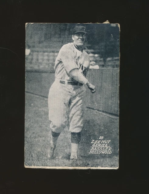 1928 ZEENUT (PCL) -JOHNNY BASSLER (Hollywood Stars) années 1920 Detroit ...