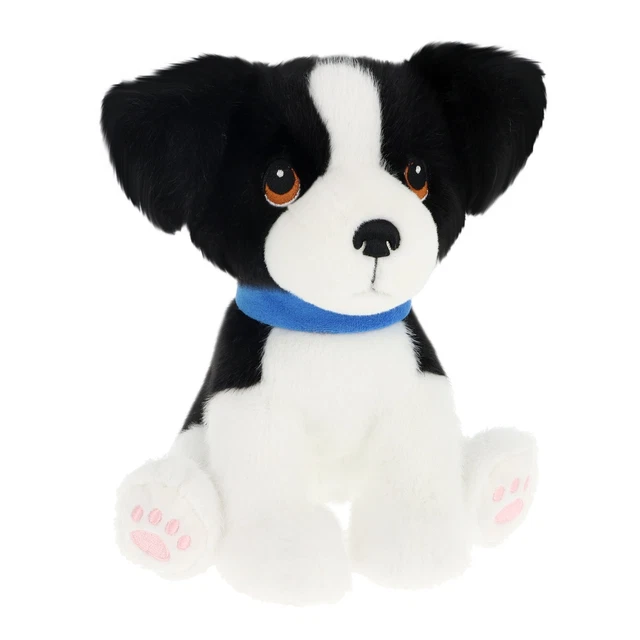 KEELECO 23CM PUPPY LOVE BORDER COLLIE DOG PLUSH TOY 100% RECYCLED ...