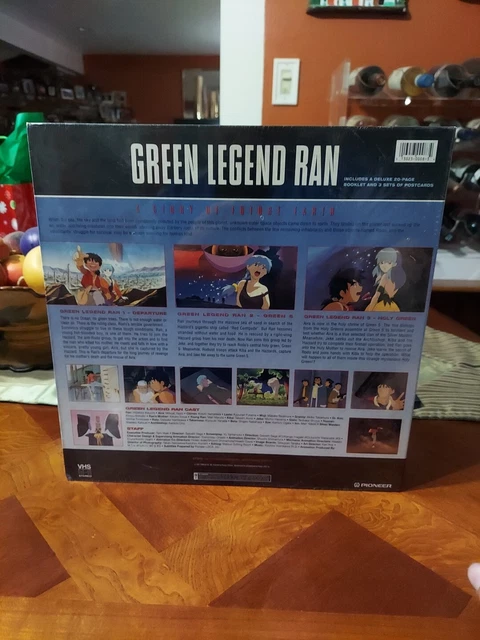 GREEN LEGEND RAN [ Anime VHS Box Set ] English Subtitled w Booklet ...