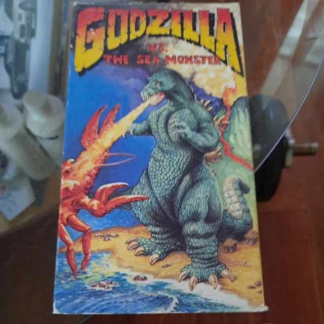 GODZILLA VS THE Sea Monster VHS Cassette Tape - 1967 - Video Treasures 1987 EUR 12,43 - PicClick FR