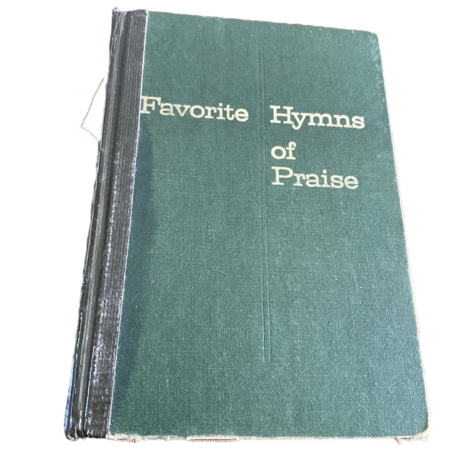 FAVORITE HYMNS OF Praise Hymnal 1969 Tabernacle Publishing Songbook ...