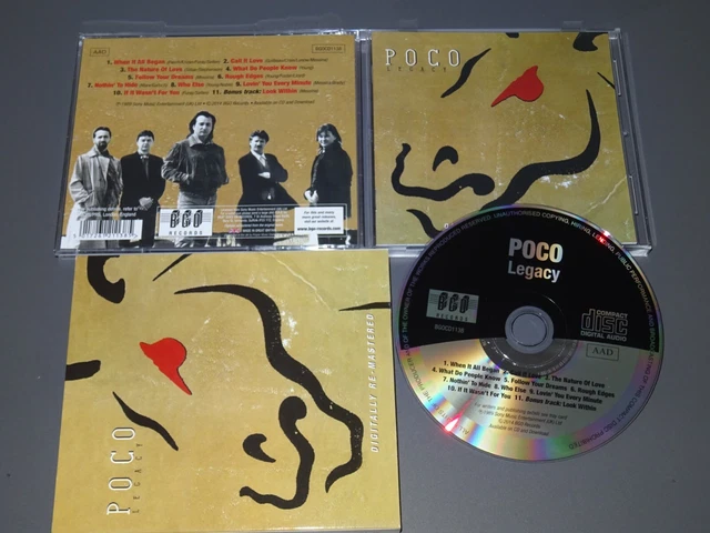 POCO - LEGACY / Bgo-Remastered-Cd 2014 (Mint-) £16.93 - PicClick UK