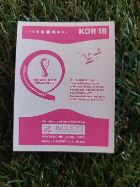 HEUNG MIN SON Kor 18 Sticker QATAR 2022 FIFA WC Orange $6.49 - PicClick CA