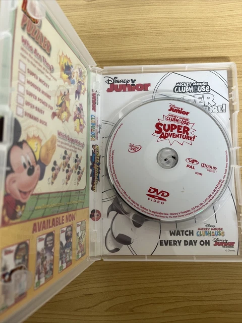 MICKEY MOUSE CLUBHOUSE - Super Adventure! (DVD, 2013) $0.99 - PicClick AU