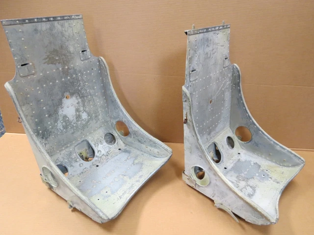 VINTAGE ORIGINAL WWII P-51 Mustang Fighter Aircraft Seats for Hot Rat ...