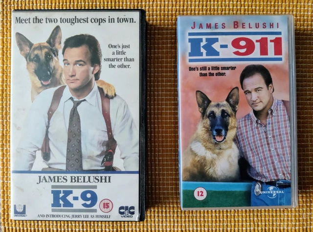 K-9 & K-911 Classic VHS Cassette Movies £1.99 - PicClick UK