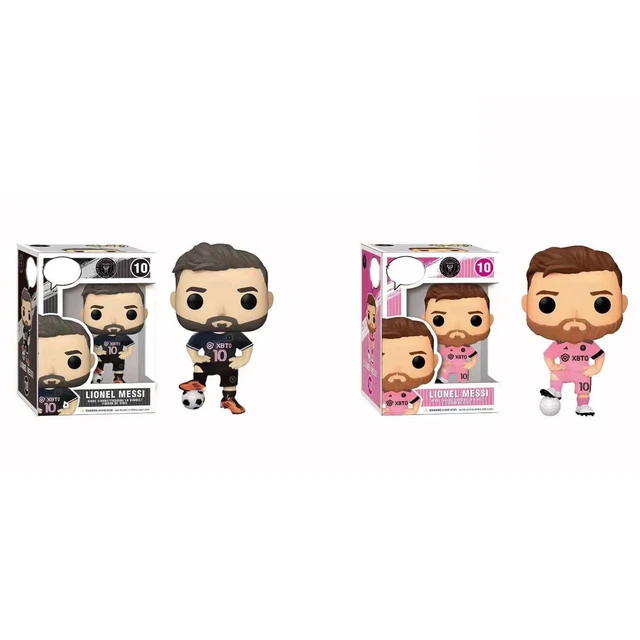 FUNKO POP FOOTBALL star Lionel Messi # 10 vinyl action doll series ...