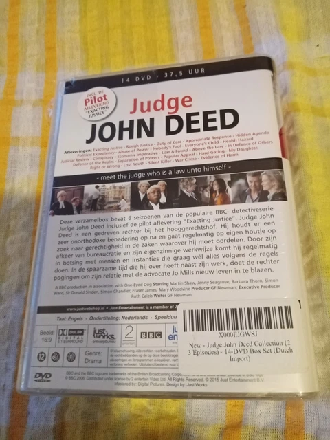 JUDGE JOHN DEED DVD Complete Series 1-6 Dutch Import English language ...