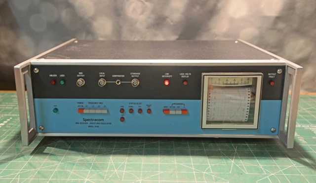1980S SPECTRACOM NBS Receiver-Disciplined Oscillator Model 8164 ...