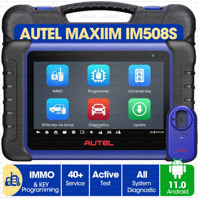 AUTEL MAXIIM IM508S K~ey F~ob Pro-gramming Diagnostic Tool Coding ...