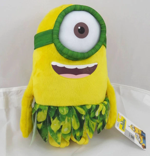 MINIONS MINION STUART Plüsch Stofftier Seetang Strand T-Rex Dino ...