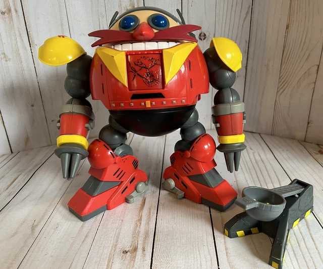 SONIC THE HEDGEHOG 30th Anniversary Giant Eggman Robot Battle Set ...