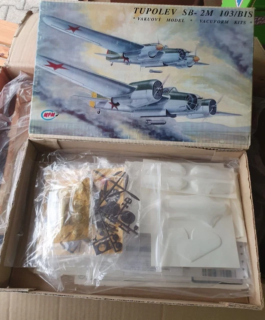 TUPOLEV SB-2M 103/BIS 1:48 MPM ULTRA RARE RAR HARD TO FIND VACUFORM KIT ...