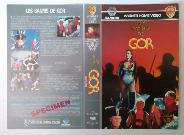 JAQUETTE VHS (SEUL) Warner Les Bannis De Gor EUR 4,00 - PicClick FR