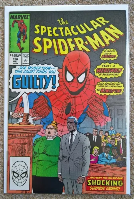 Marvel Vol 1 Peter Parker The Spectacular Spider-man 150 Lot 15 £7.50
