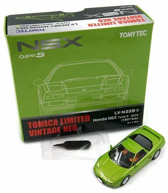 TOMYTEC TOMICA LIMITED Vintage Neo Honda NSX Type S Zero 1997 LV-N228b 1:64 EUR 39,59 - PicClick FR