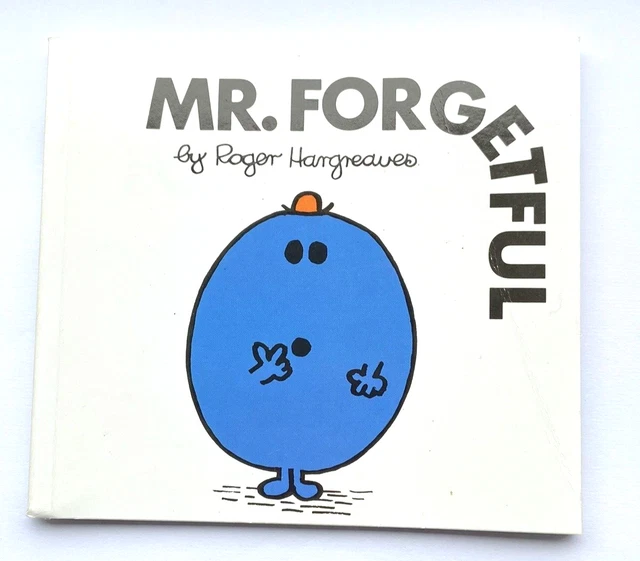 MR MEN BOOK No 14 Mr Forgetful Roger Hargreaves Paperback Vintage ...