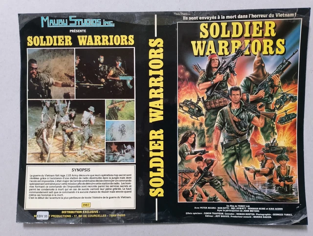 JAQUETTE VHS - Soldier Warriors - Vhs Sleeve EUR 7,00 - PicClick FR