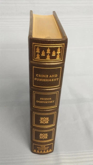 Crime And Punishment Feodor Dostoevsky The Franklin Library 1975