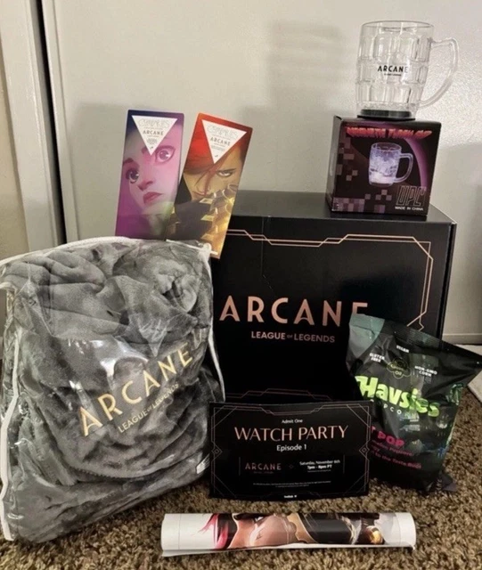ARCANE LEAGUE OF Legends Watch Party Special box $663.79 - PicClick AU