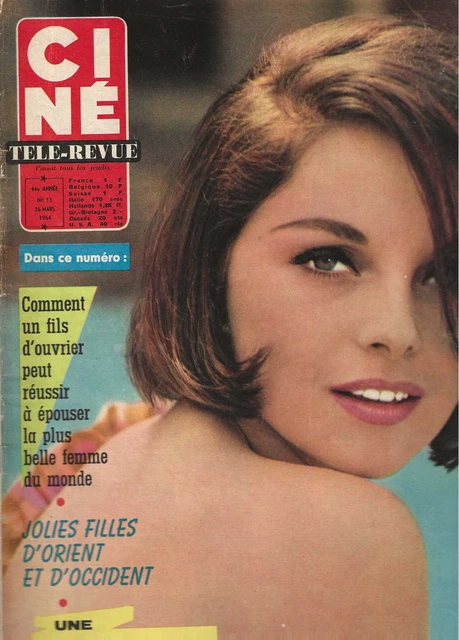 CINÉ TÉLÉ REVUE n° 13 - Virna Lisi - Anthony Perkins (Mars 1964) EUR 5 ...