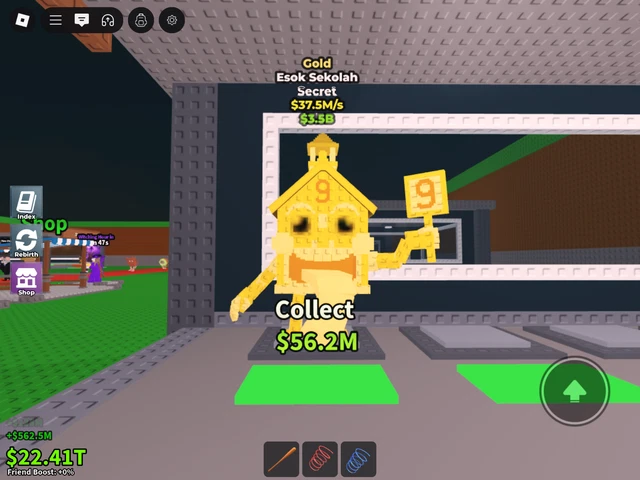 ESOK SEKOLAH GOLD 37.5M/s Steal a Brainrot EUR 9,00 - PicClick DE