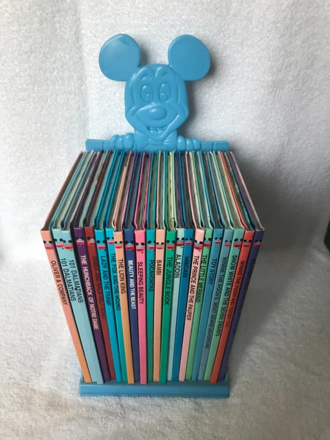WALT DISNEY WONDERFUL World of Reading Books Bundle (22) Mickey Mouse ...