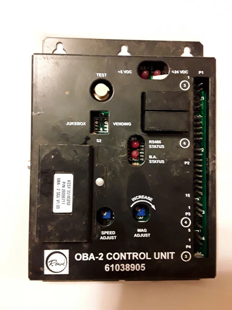 ROWE AMI JUKEBOX OBA 2 Control Unit Model 61038905 Parts Original CD100 ...