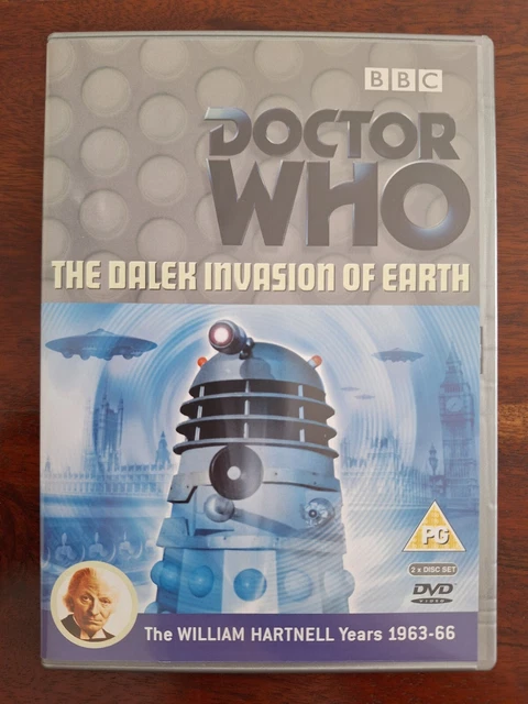 DOCTOR WHO THE Dalek Invasion Of Earth William Hartnell BBC 2 DVDs EUR ...